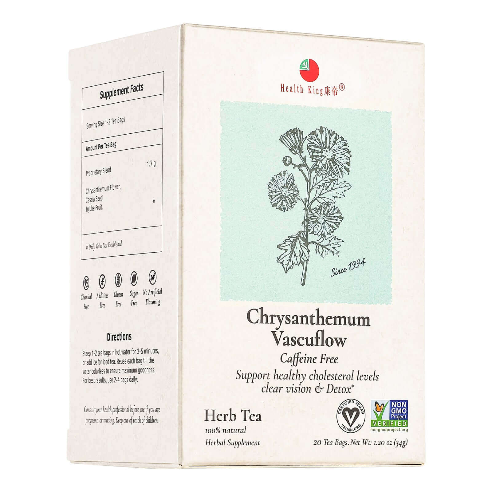 Chrysanthemum Herb Tea | Clear Vision & Detox